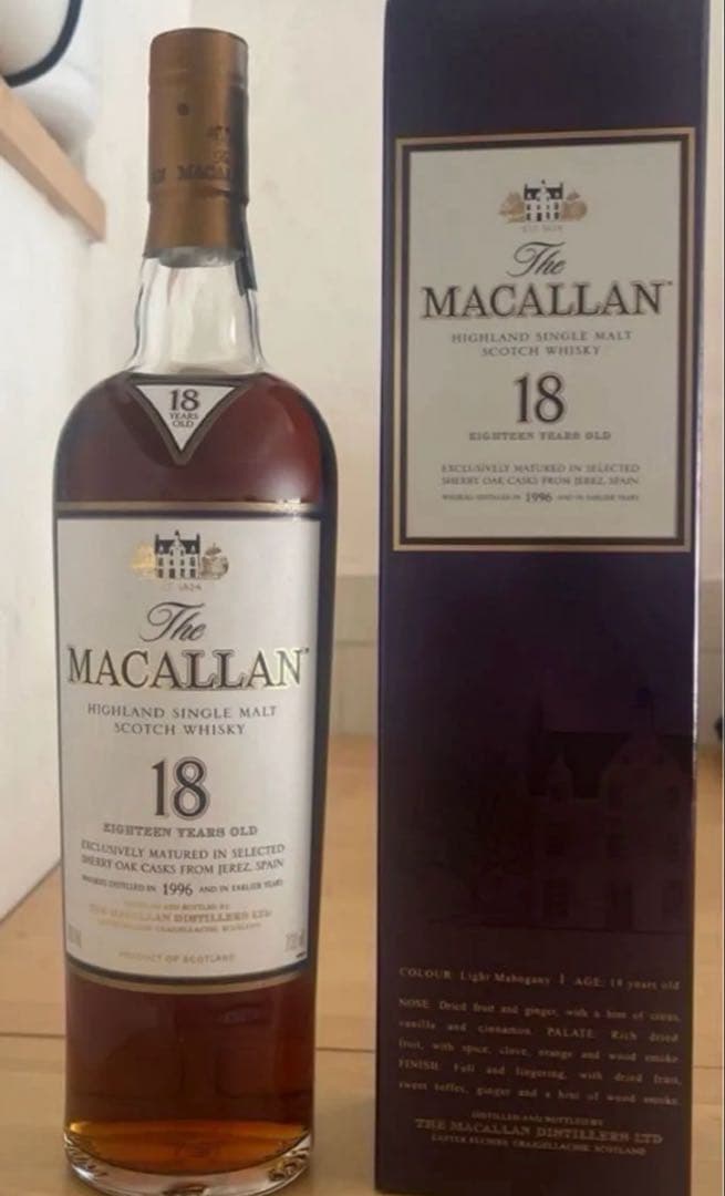 The MACALLAN マッカラン 18年 1996