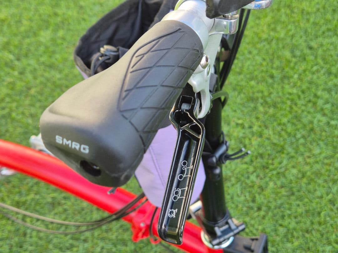 BROMPTON 2015年 M6R C Line 赤黒 6速 UK製