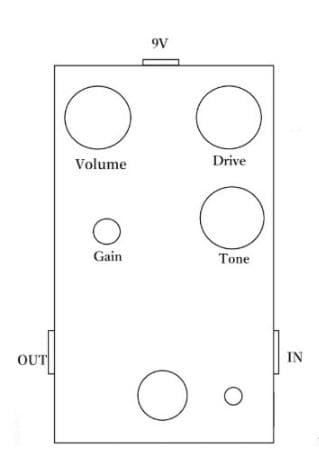 自作 Morning Glory v3　クローン ハンドメイドエフェクター