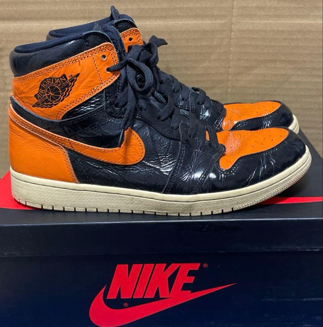 シューズ(男性用) NIKE Air Jordan 1 Shattered Backboard3.0