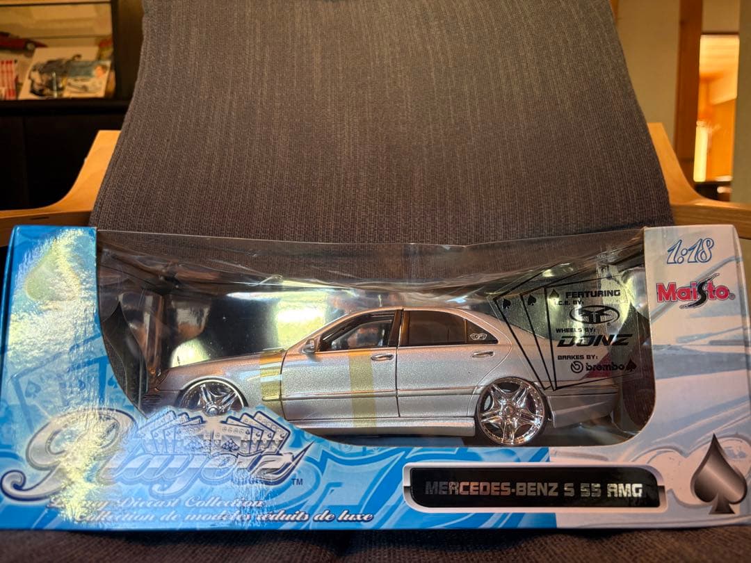 Maisto製 Mercedes-Benz S55 AMG 1:18 未開封品