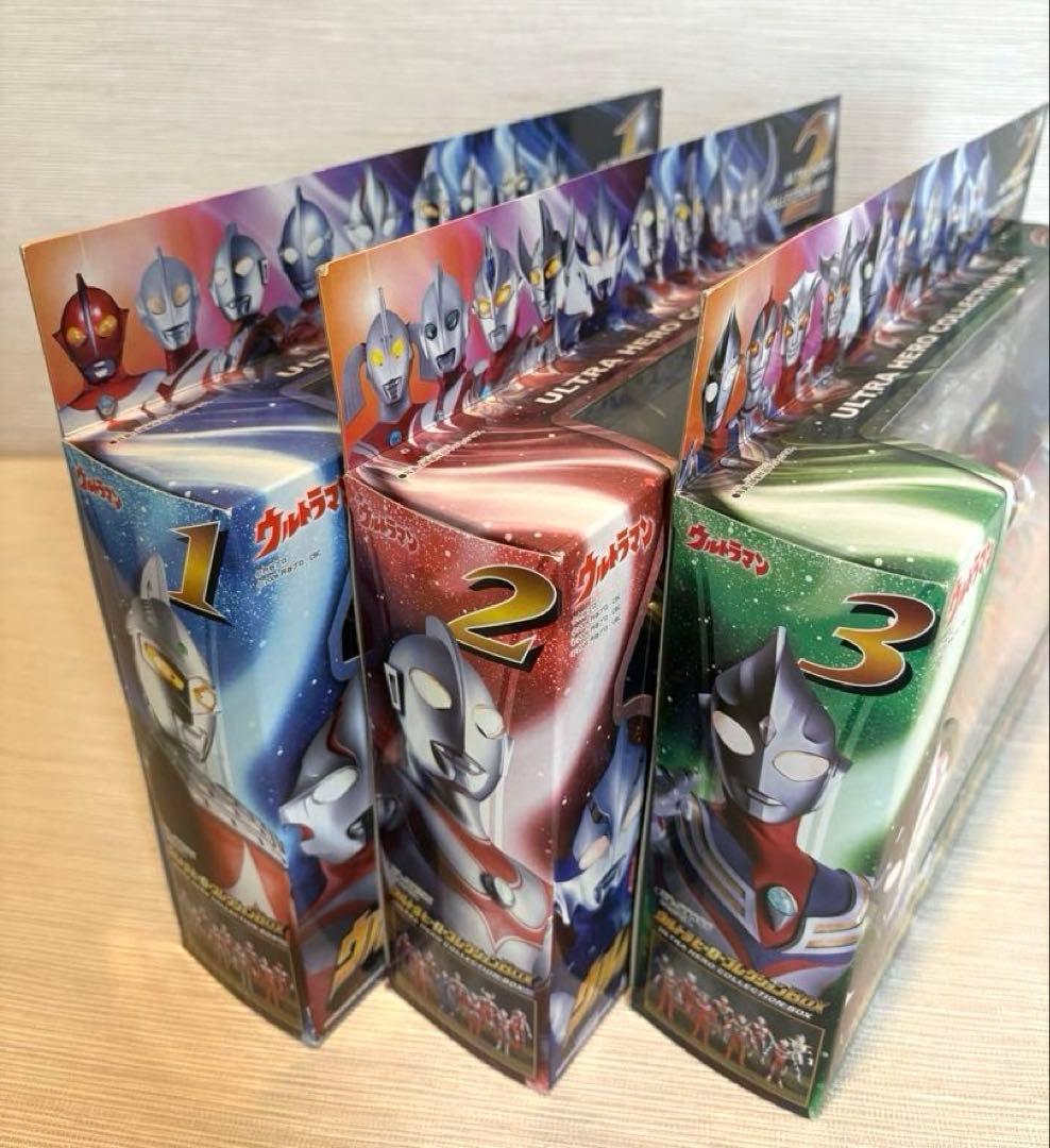 【希少品】ウルトラヒーローコレクションボックス　　BOX セット ウルトラマン