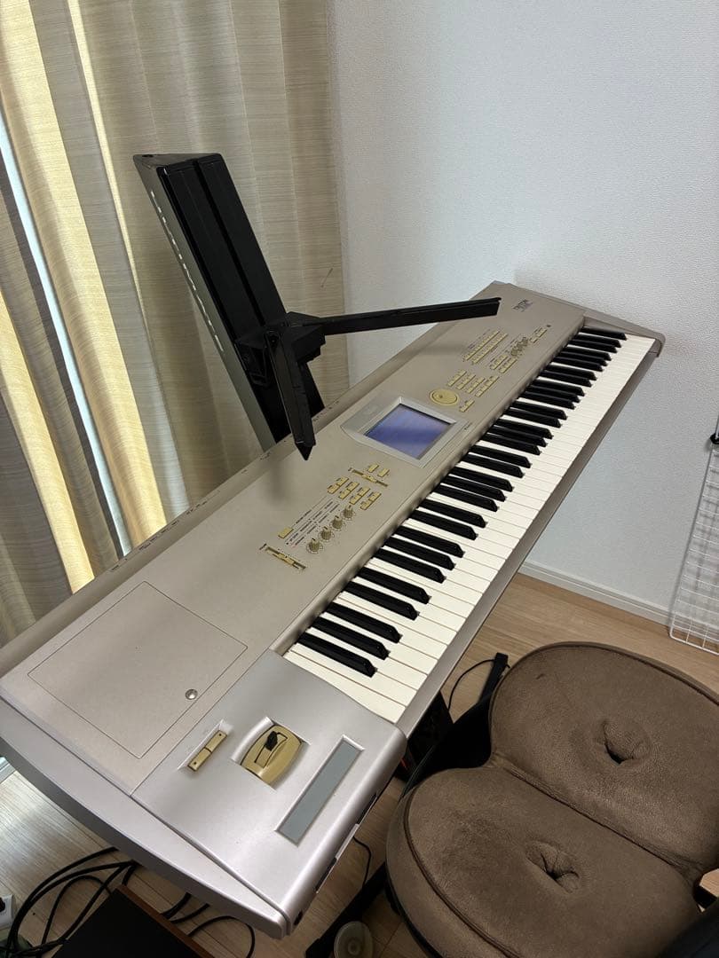 ジャンクKORG TRITON Studio 76 EXB-PCM09 CD付