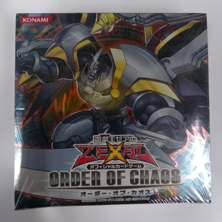 遊戯王カード ORDER OF CHAOS &モンスターフィギュアコレクション