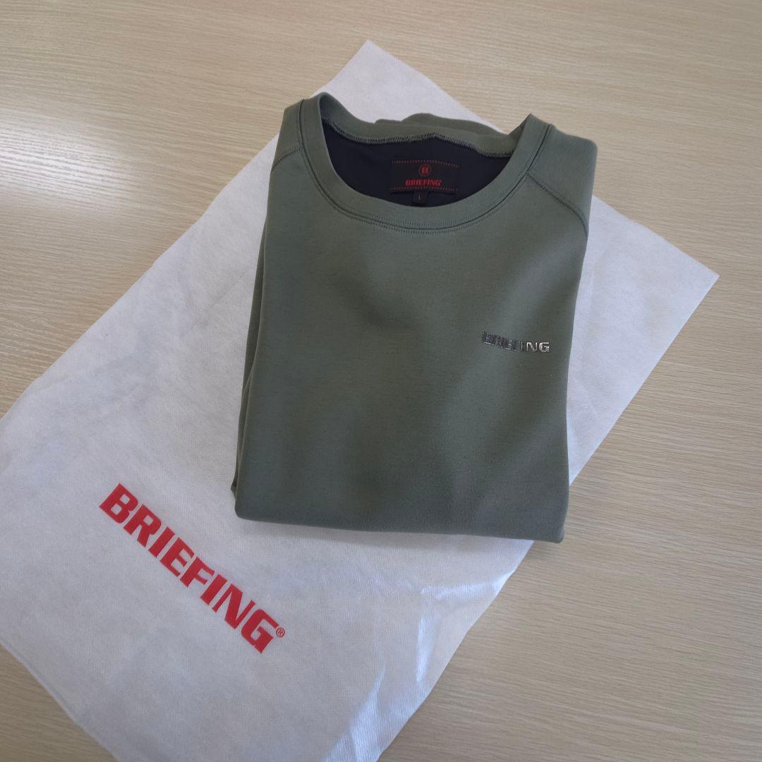 skpさん専用 BRIEFING WARM 3D LOGO CREW NECK