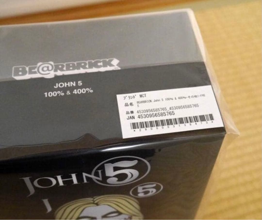 未開封新品 JOHN 5 Bearbrick 100% & 400% フィギュア