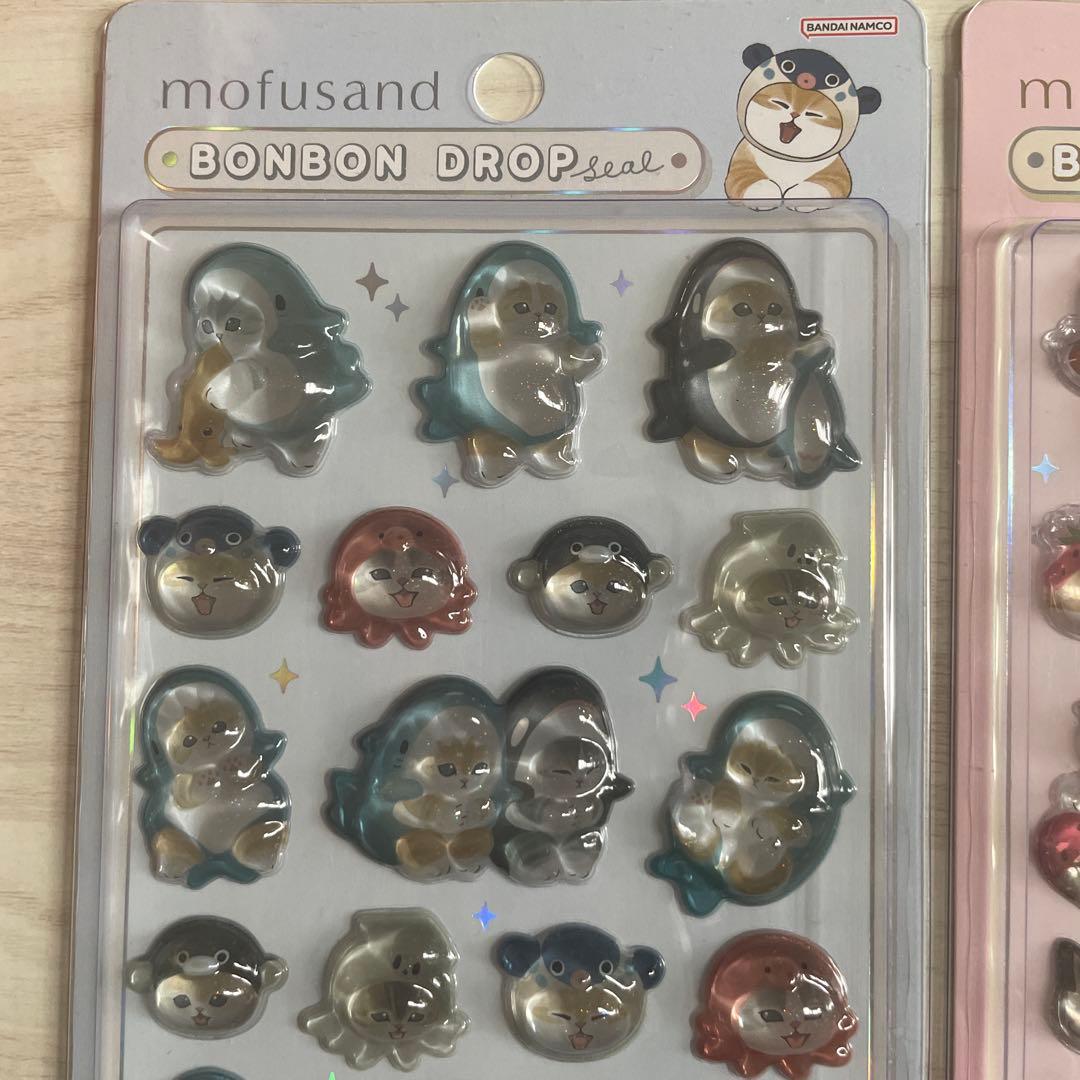 ボンボンドロップシール mofusand セット