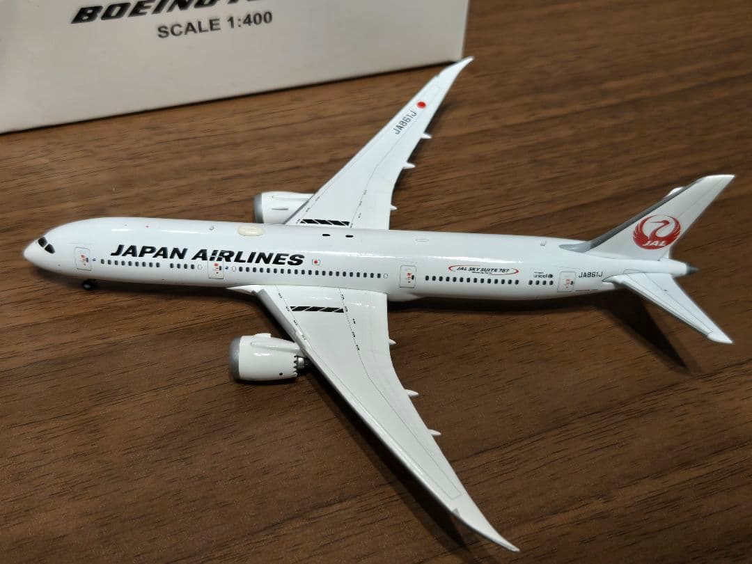 航空機・ヘリコプター JAL JA861J B787-9 1:400 JC Wings