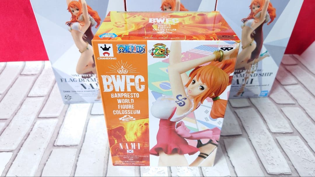 ワンピース　ナミ　FLAG DIAMOUD SHIP　 BWFC NAMI