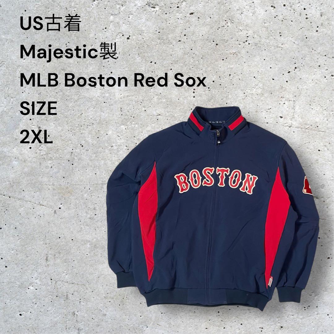 Majestic Boston Red Sox ウォームアップジャケット 2XL