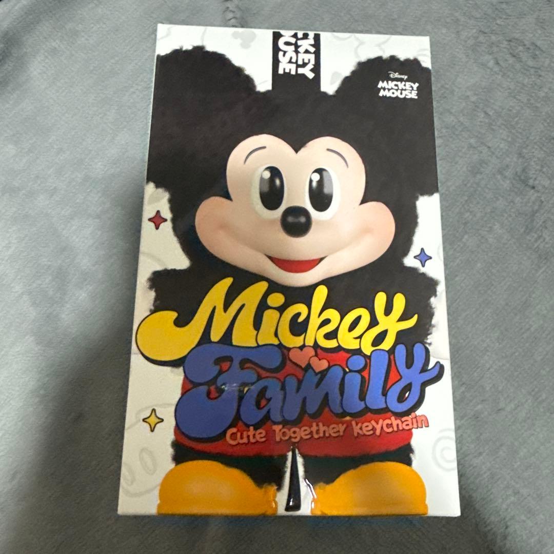 Mickey Family CuteTogether Keychain4個セット