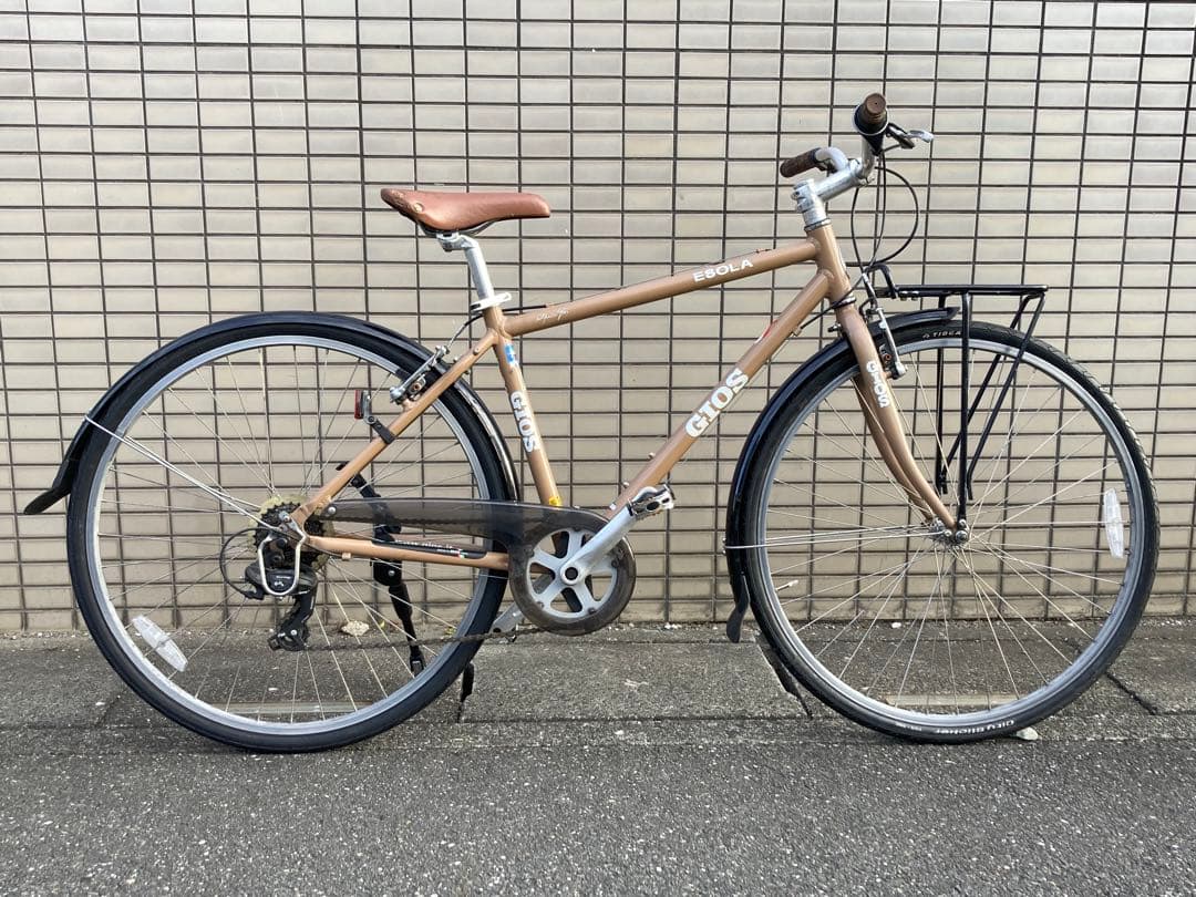 GIOS ESOLA ジオス イソラ サイズ450mm 外装7段 前後フェンダー