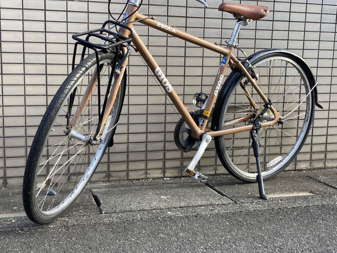 GIOS ESOLA ジオス イソラ サイズ450mm 外装7段 前後フェンダー