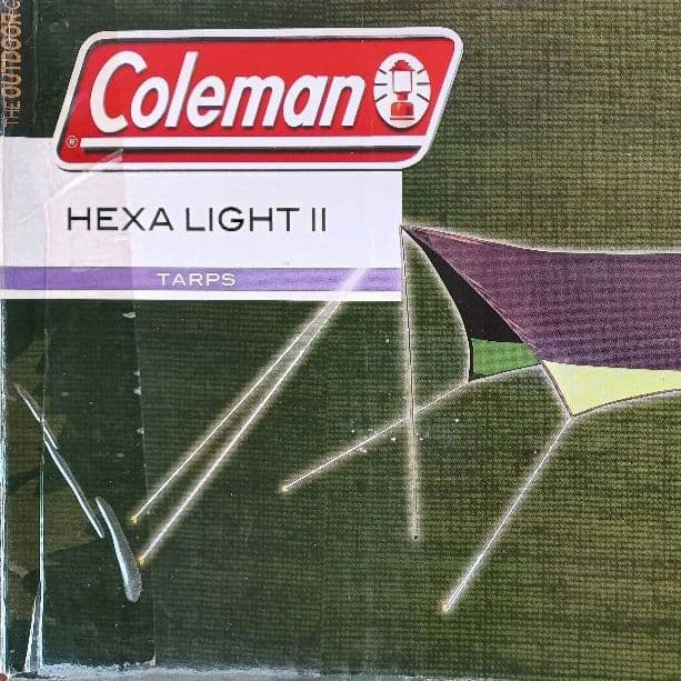 み*ん様 Coleman Hexa Light II タープ(設営運習のみほぼ未