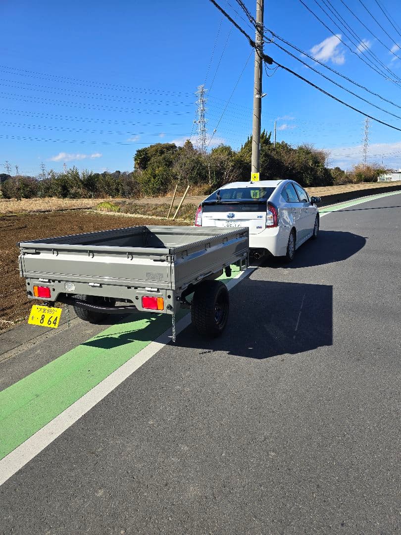牽引免許の必要の無い公認フルトレーラー 構造変更済み❗