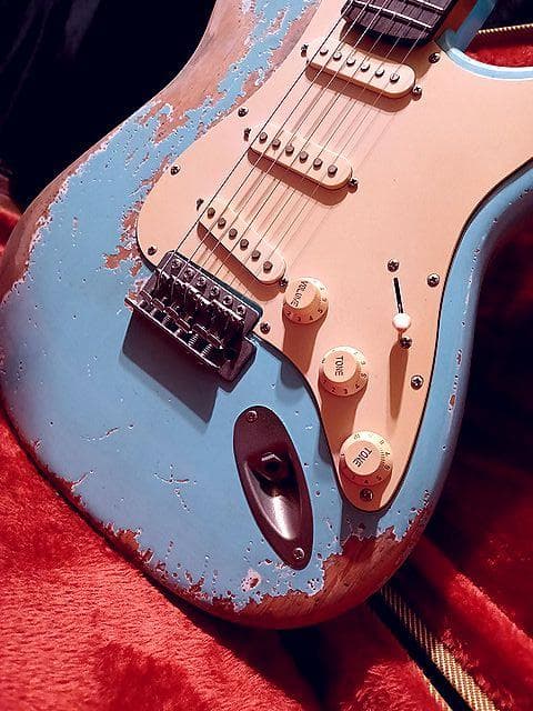 ★Custom HardRelic SonicBlue Stratocaster