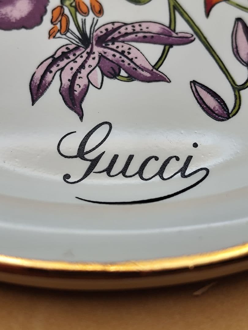 [超希少] GUCCI 灰皿 アッシュトレイ サンモトヤマ 証明書付き