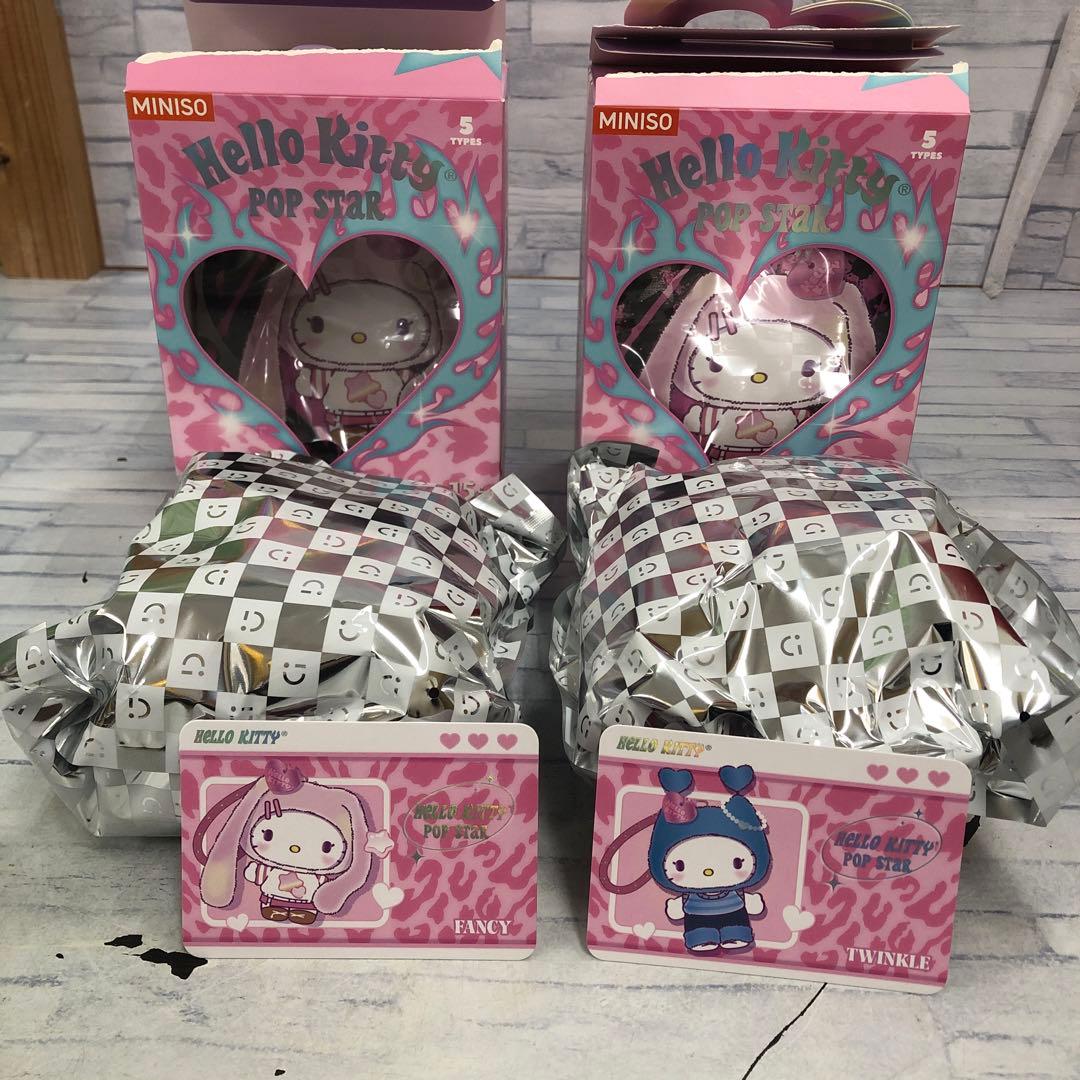 o579 袋未開封 Hello Kitty Pop Star　2個セット