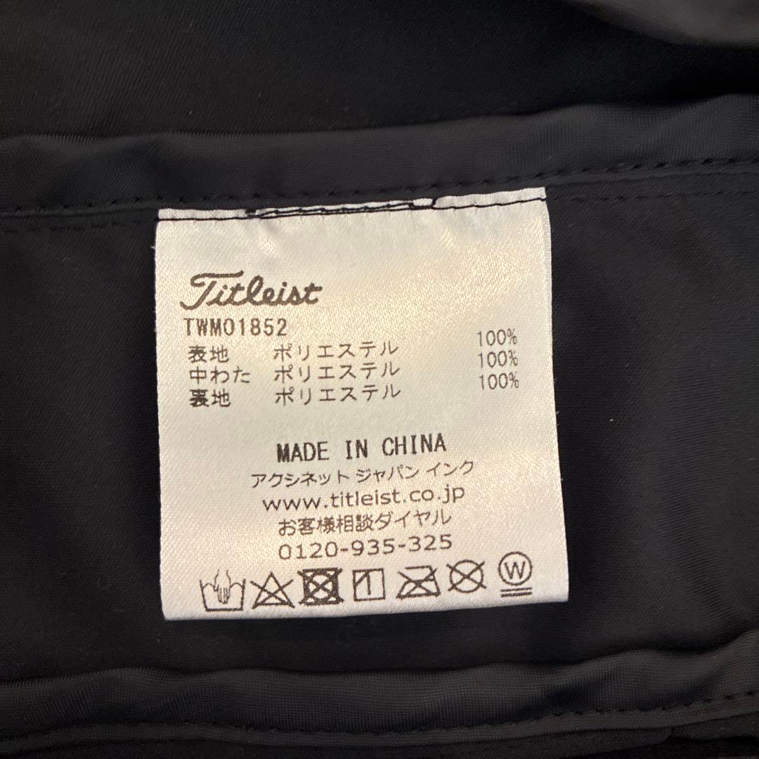 Titleist タイトリストブラック中綿入りジャケット L