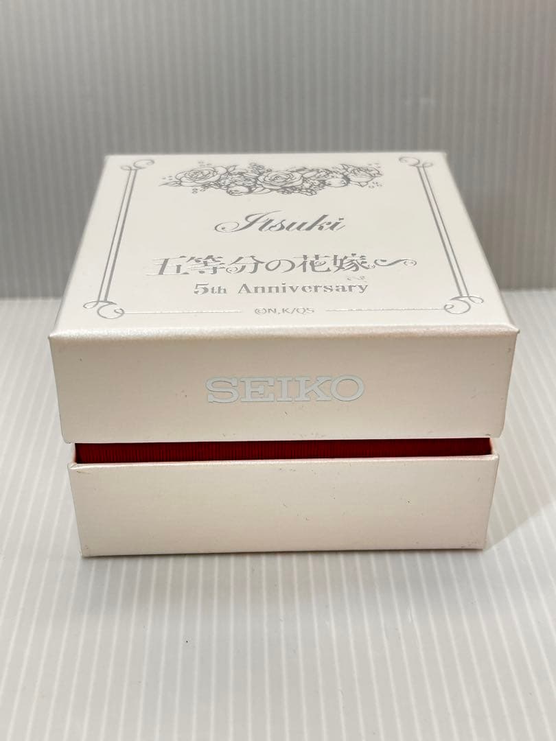 希少　中野五月 SEIKO 5th Anniversary 腕時計
