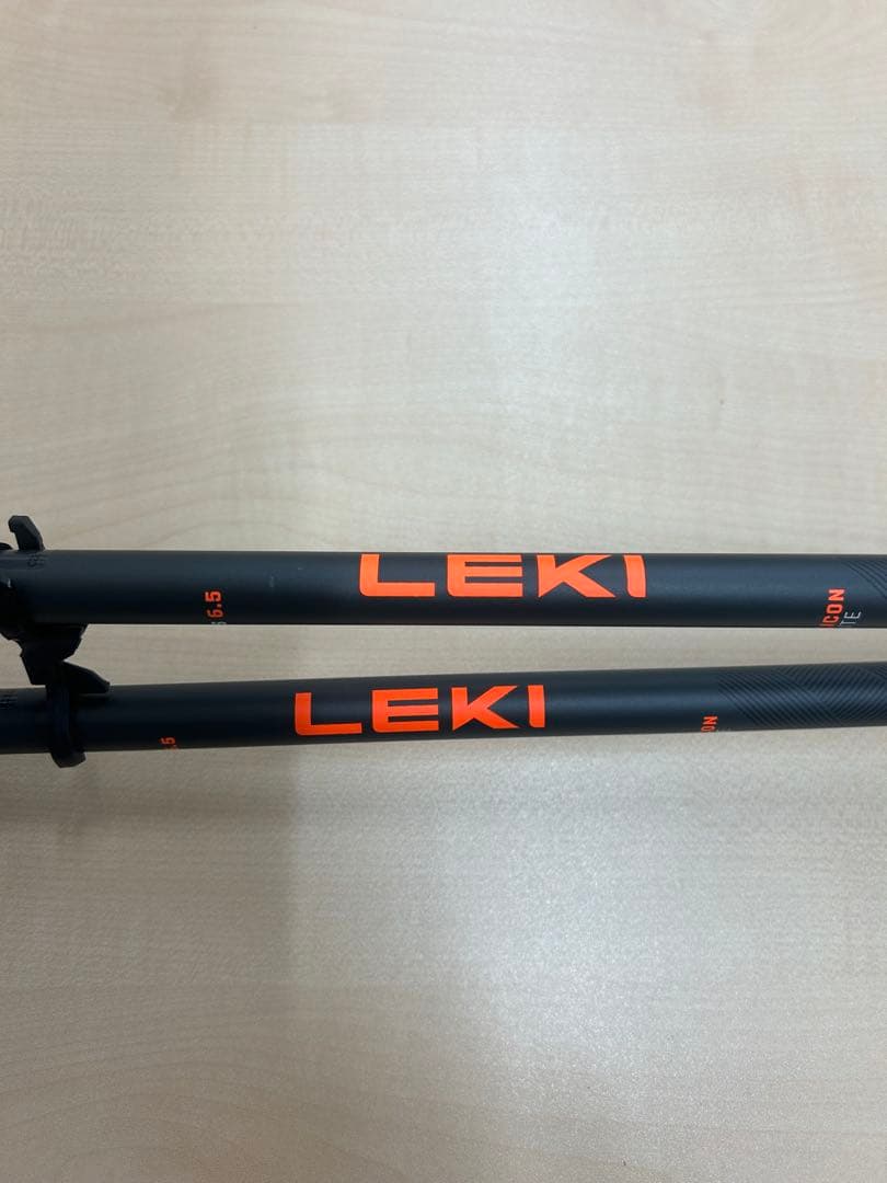 【新品未使用】LEKI スキー用ストック　Helicon Lite