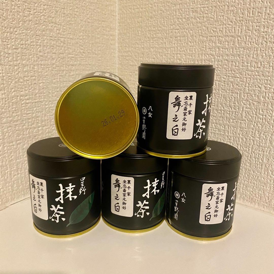 星野園 抹茶「舞之白」40gx5缶