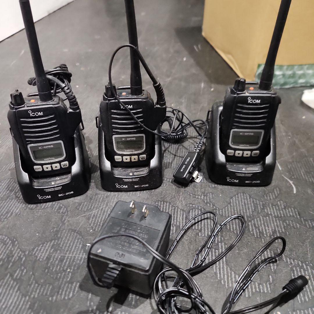 ICOM IC-OPR6 トランシーバー 3台セット