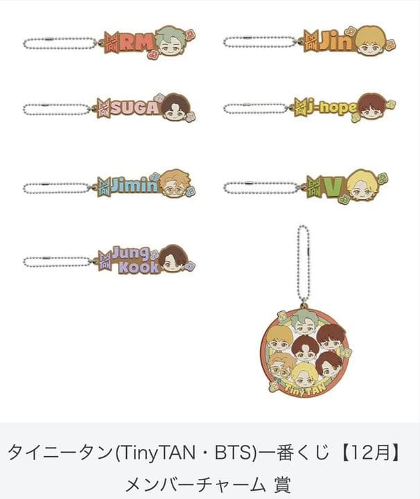 BTS TinyTAN  Dynamite 一番くじ　コンプリート 販促品付