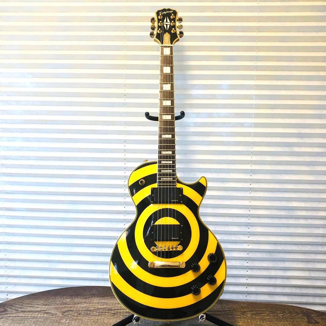 Epiphone ザックワイルド シグネイチャー レスポールカスタム ブルズアイ