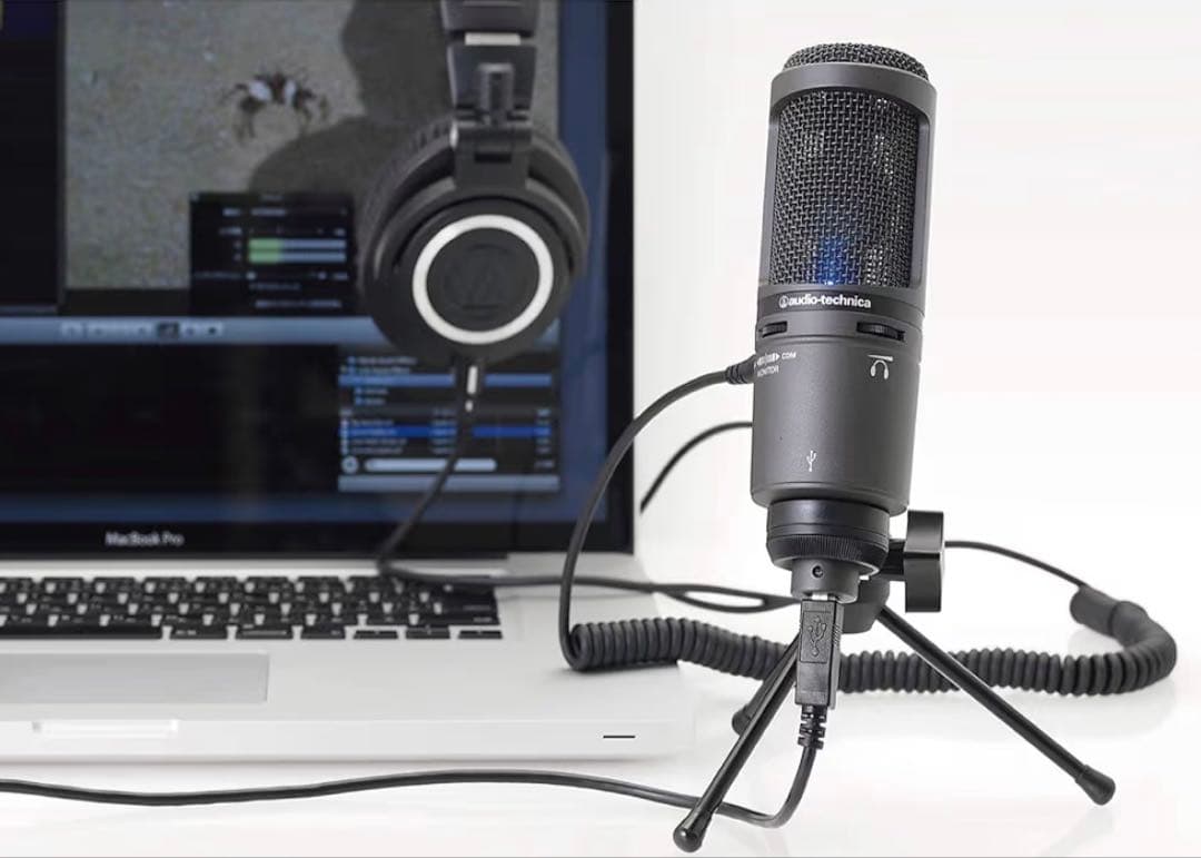 audio-technica AT2020USB+ マイク