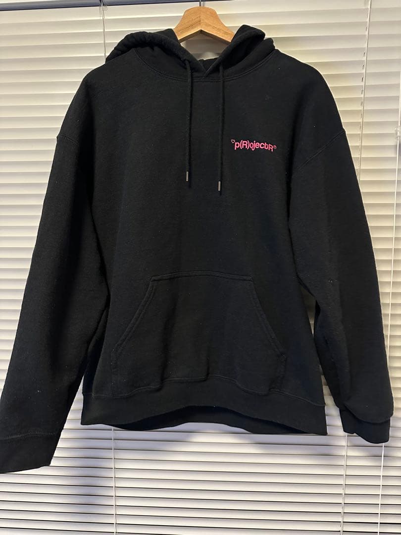 *p(R)ojectR® Heart Logo Hoodie Lサイズ