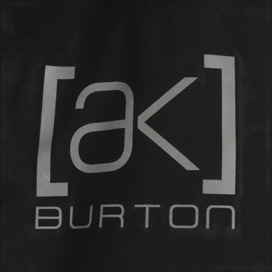 【高級】BURTON ak バートン　スウォッシュジャケット　スノボウェア　黒