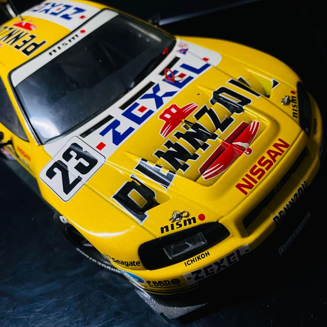 ミニカー AUTOart 1/18 #23 PENNZOIL NISMO GT-R