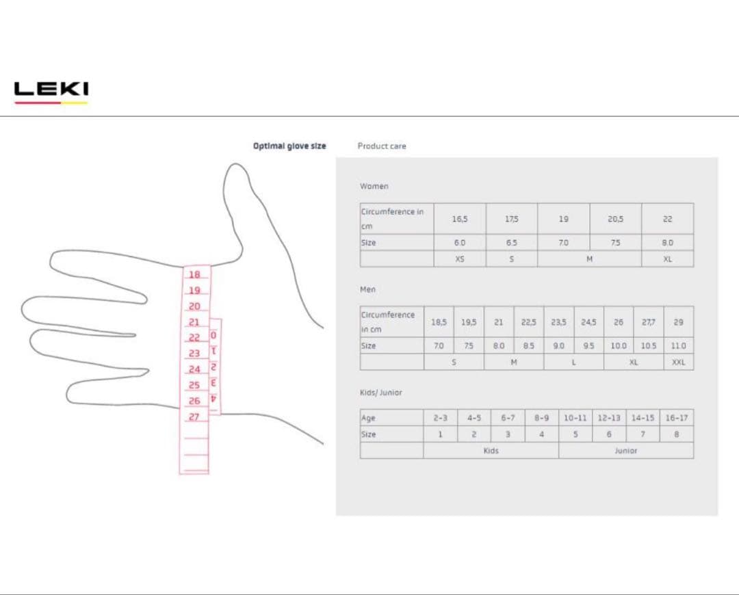 LEKI レキ スキー グローブ キッズ ジュニア