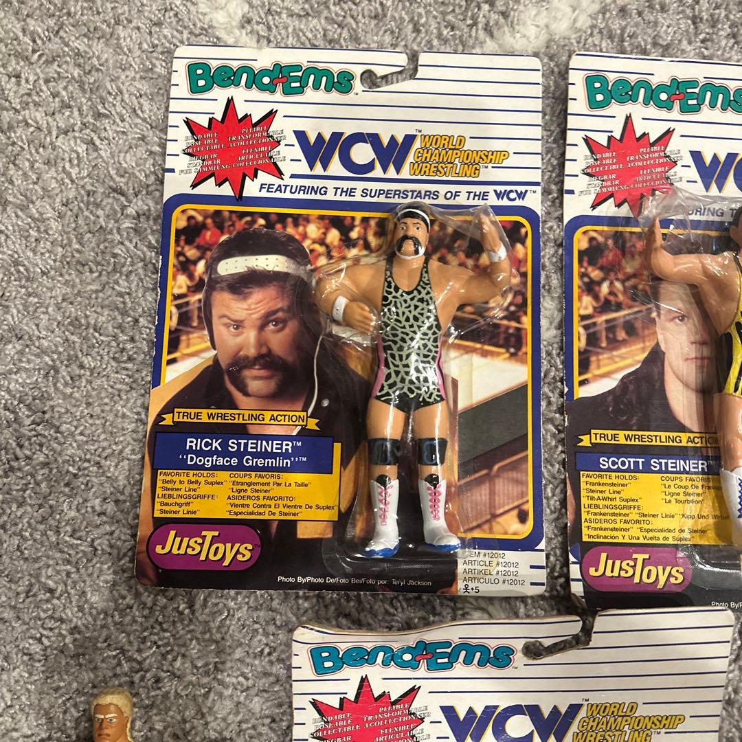 WCW BendEms フィギュアセット 5体