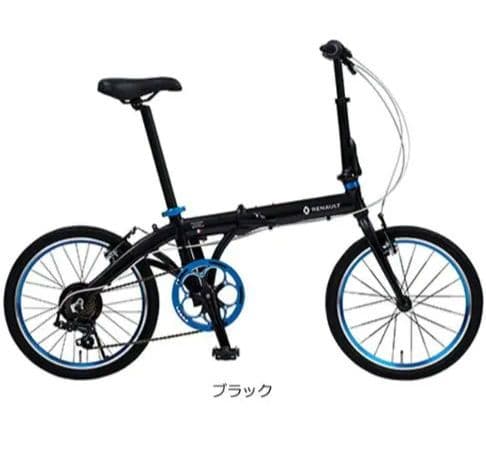 o*s様 ルノー LIGHT10 20インチ 折りたたみ自転車 ブラック
