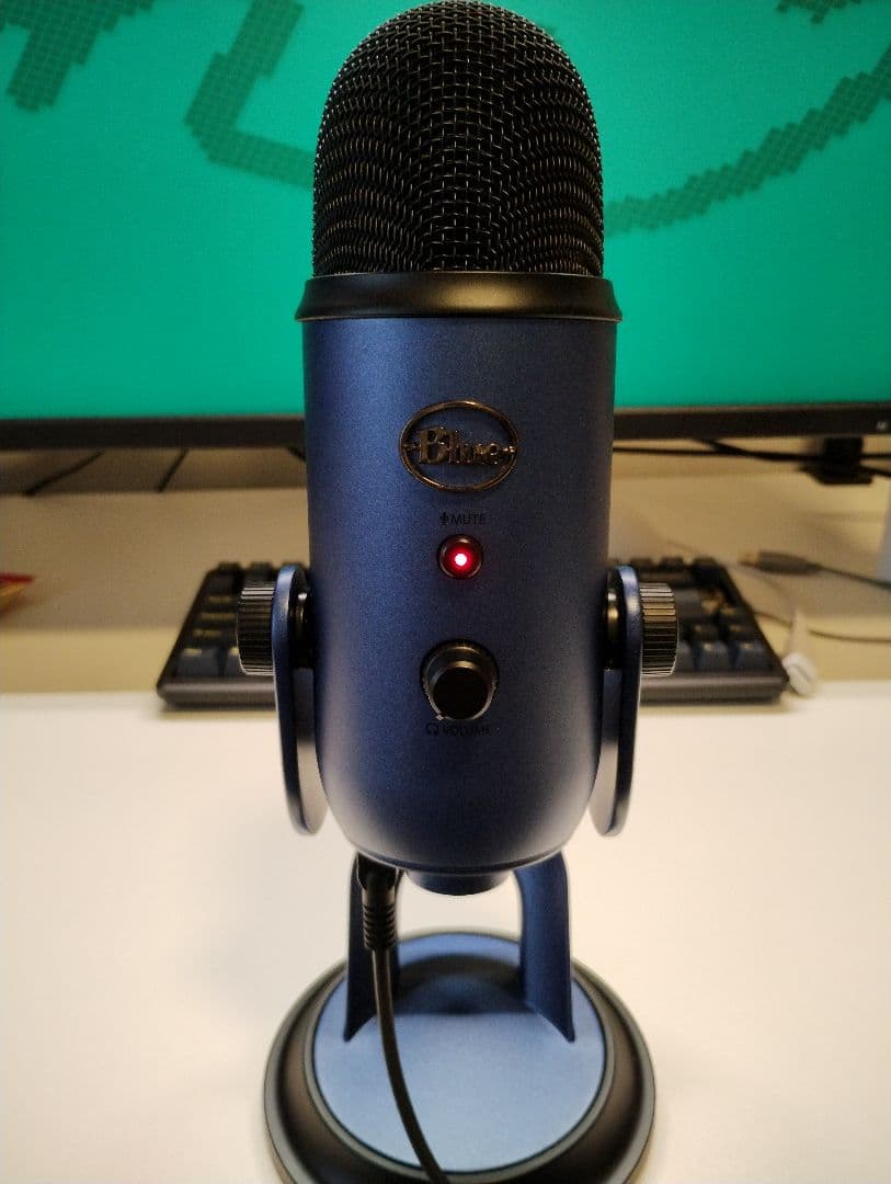 Blue Yeti コンデンサーマイク USB接続