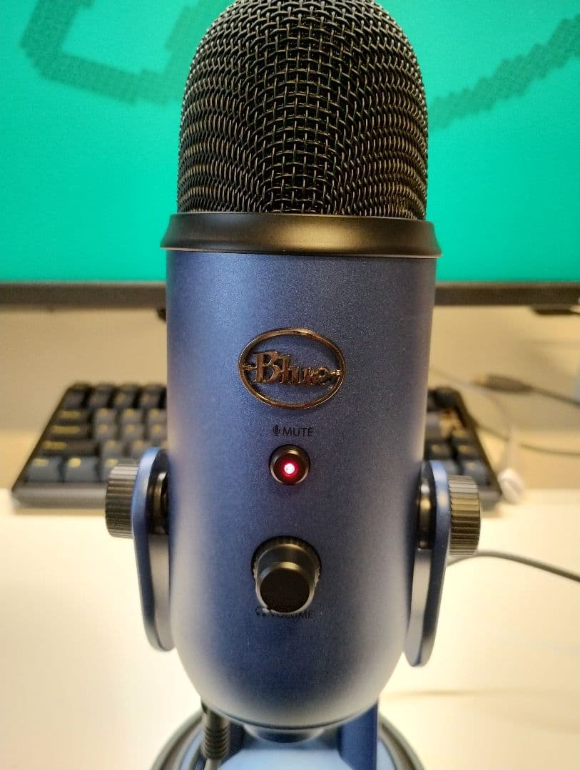 Blue Yeti コンデンサーマイク USB接続