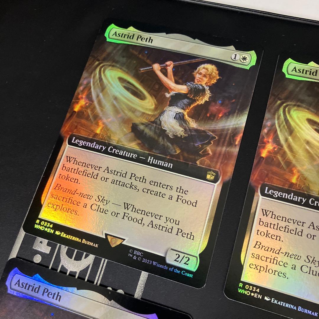【Extended Art Foil】MTG Astrid Peth　x4
