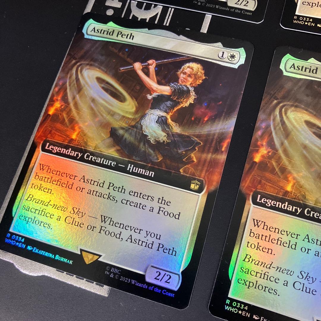 【Extended Art Foil】MTG Astrid Peth　x4