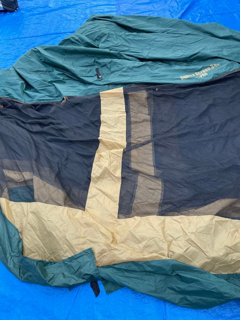 【美品】コールマン スクエアスクリーン340 タープ