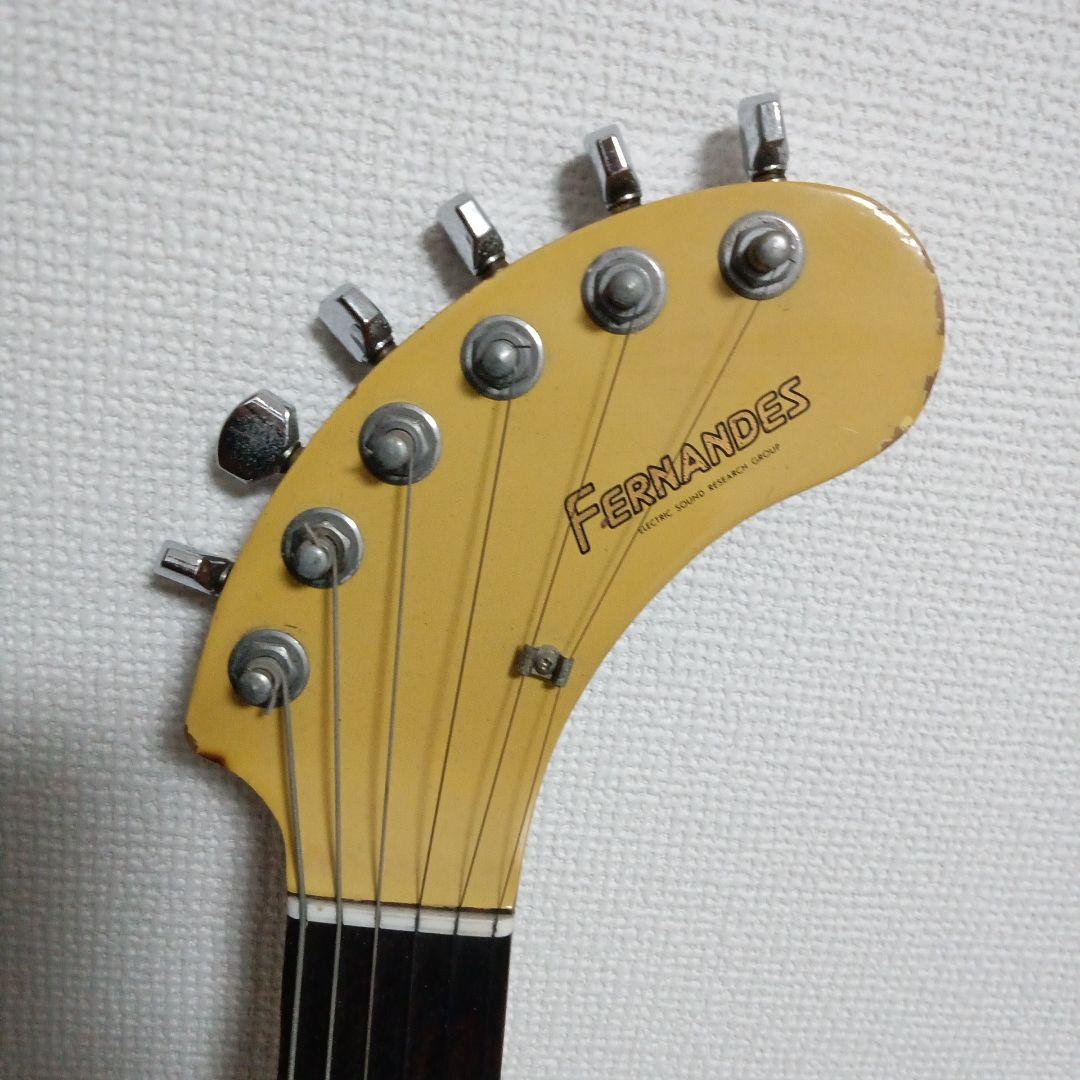 FERNANDES ZO-3ギター　黄色 合板ボディ　動作OK