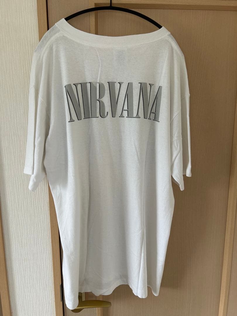 90s ビンテージ NIRVANA ニルヴァーナ フォト　Tシャツ　XL