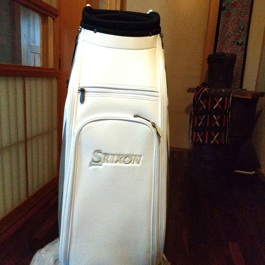 新品未使用 スリクソン SRIXON ゴルフ用キャリーバッグ ホワイト