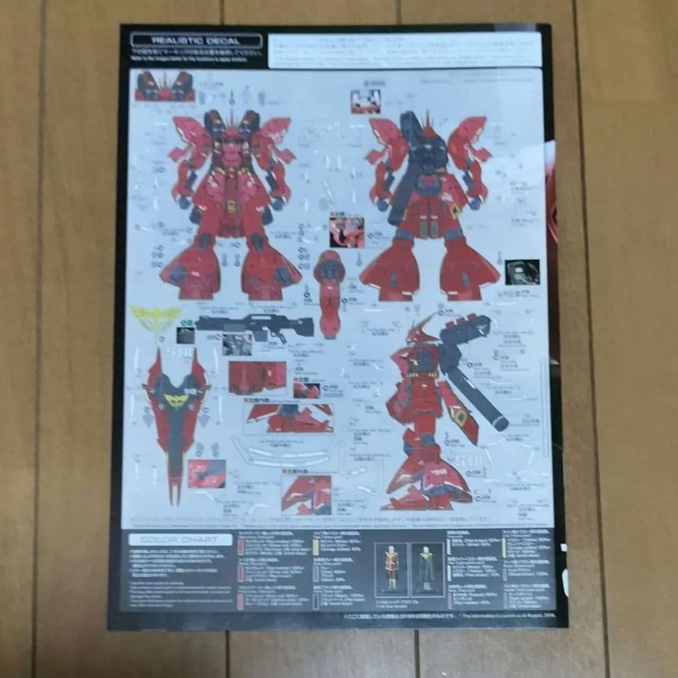 機動戦士ガンダムプラモデル【新品 未開封】RGサザビー 『メカニカルコアメッキ』