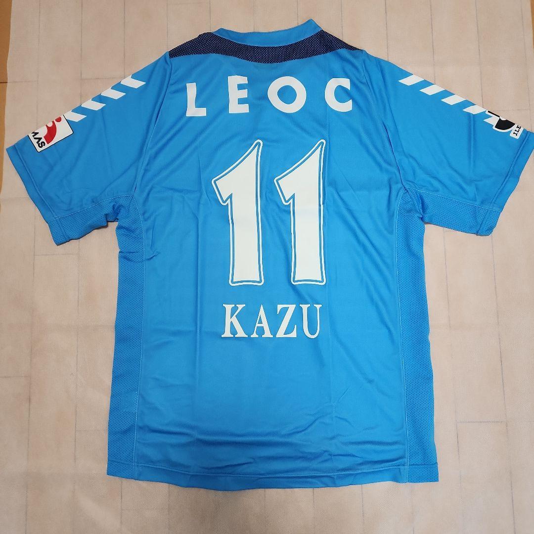 07-08 横浜FC ユニフォーム カズ 三浦知良 新品タグ&特典キーホルダー付