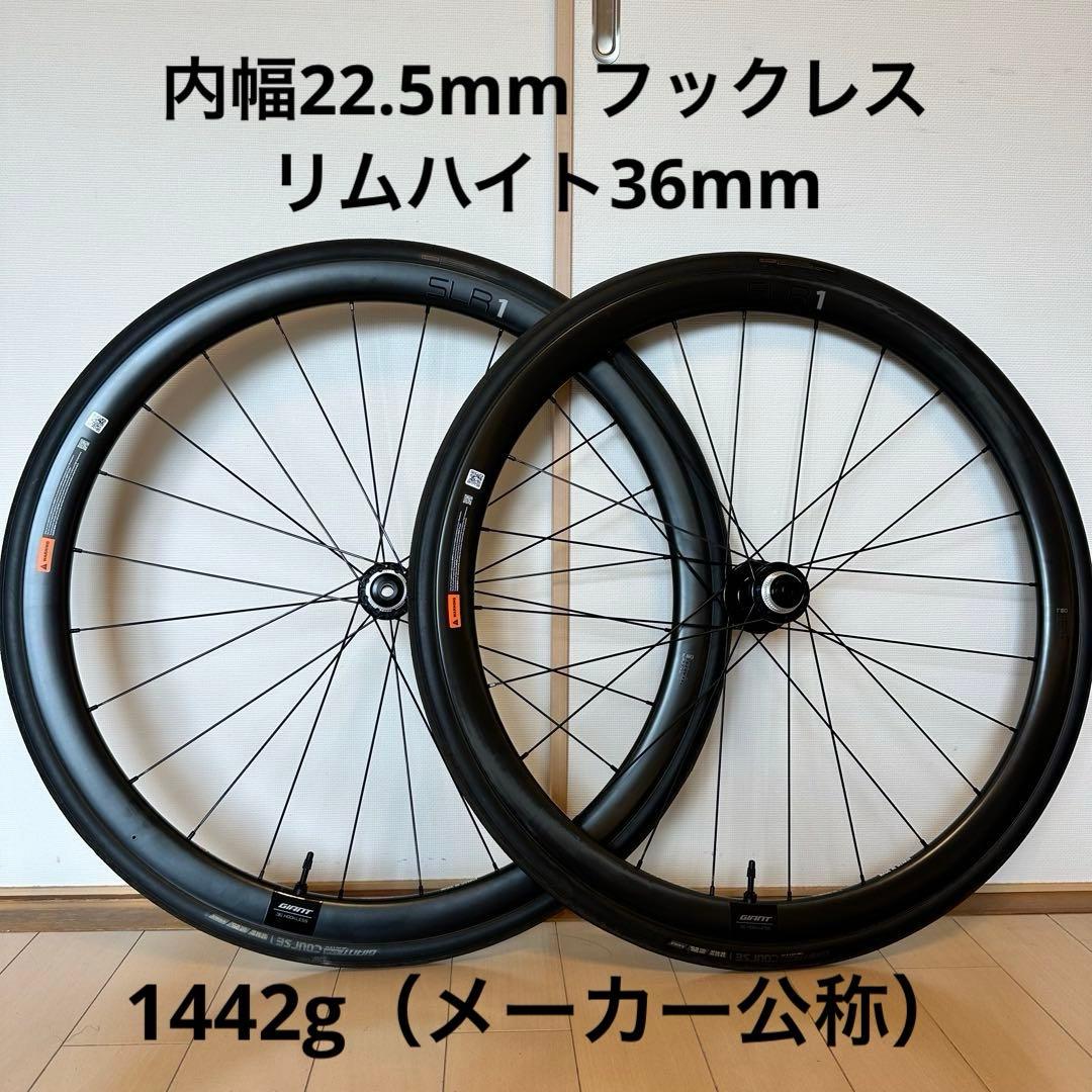 GIANT SLR1 36 Disc フックレス　内幅22.4mmタイヤ付き