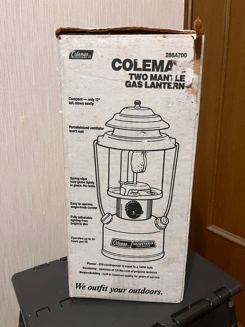 Coleman ADJUSTABLE TWO MANTLE 1991年5月