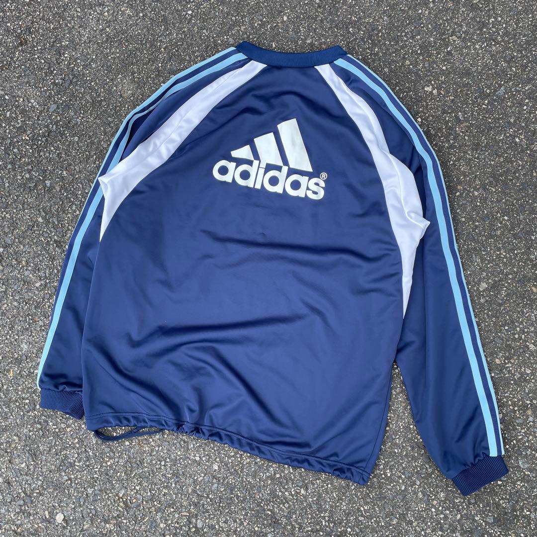 【00s アーカイブ】テックadidas ゲームシャツ　レア　y2k裏原ポパイ