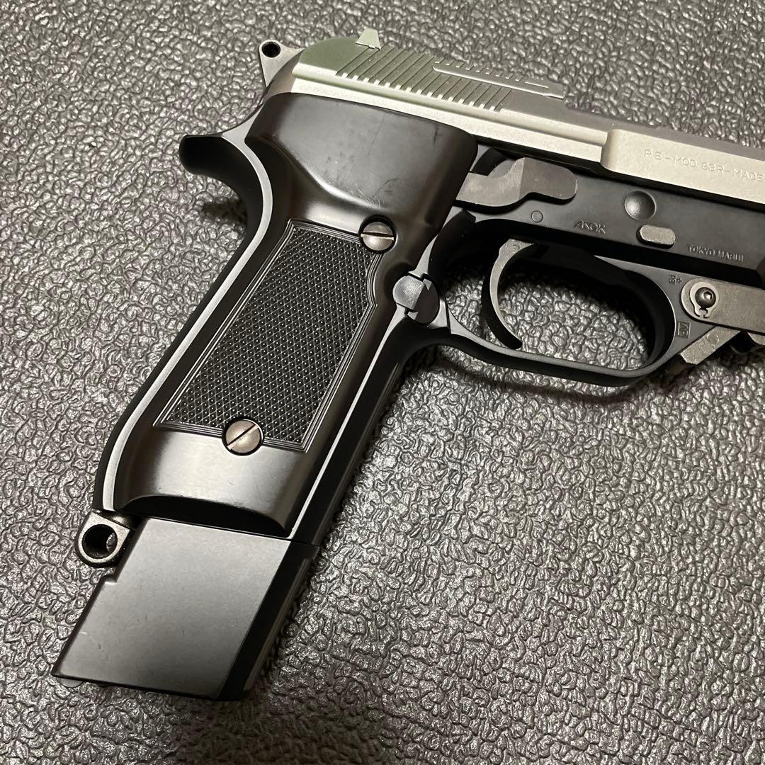 マルイ M93R 電動ガン SILVER SLIDE 美品